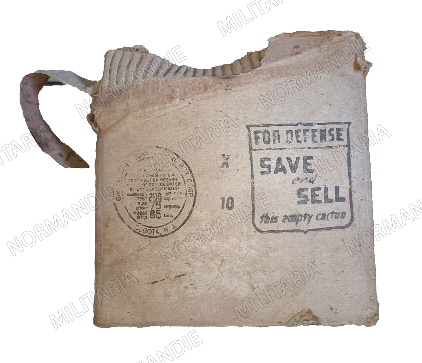 CARTON RATION MENU 5 US WW2 1 | Militaria Normandie