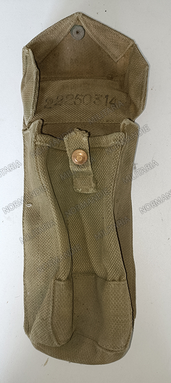 POUCH MK III ANGLAIS WW2 matricule | Militaria Normandie